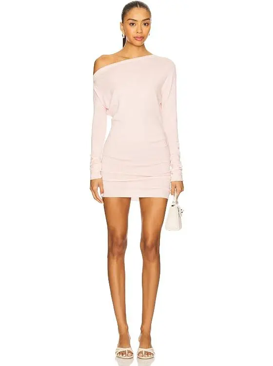 LOVERS AND FRIENDS Kehlani Mini Knit Dress - Pink