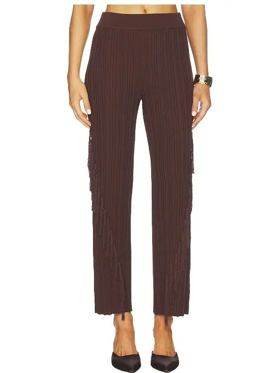 Cult Gaia Maude Knit Pant - Java