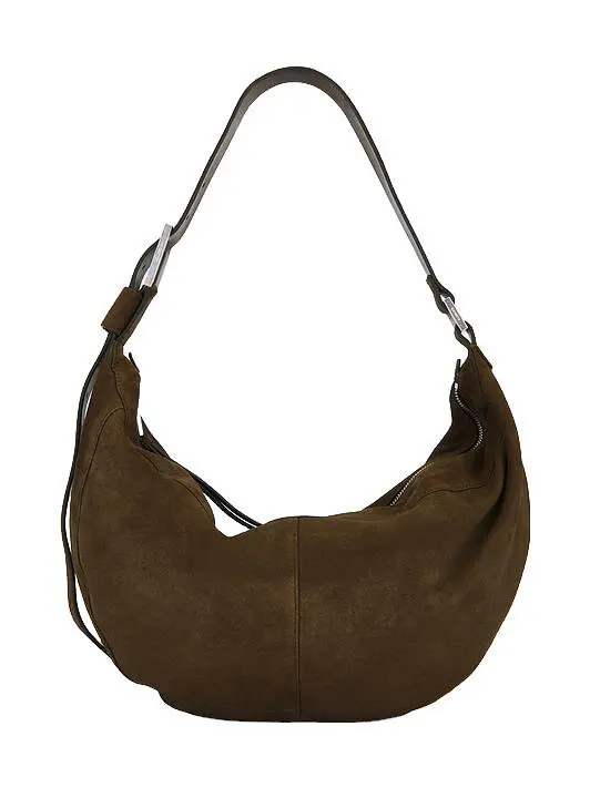 ALLSAINTS Luna Shoulder Bag - Fango Brown