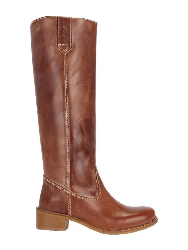 DICO COPENHAGEN Ann Gaucho Boots - Cognac