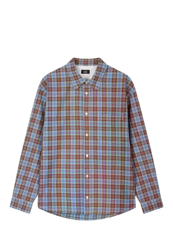 STUDIO TOMBOY Checked Shirt - Blue