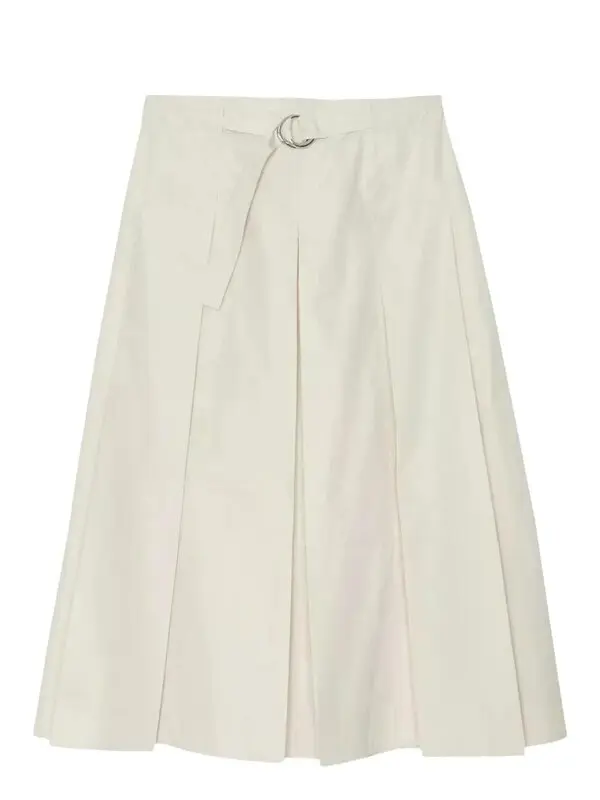 3.1 Phillip Lim Pleated Belted Skirt - Neutrals