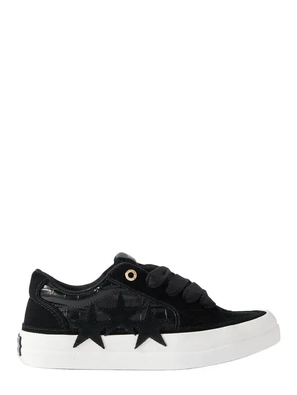 Amiri Sunset Skate Low Sneakers - Black
