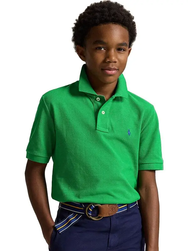 Ralph Lauren The Iconic Mesh Polo Shirt - Billiard
