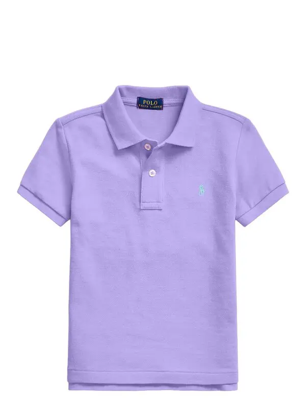 Ralph Lauren The Iconic Mesh Polo Shirt - Cactus Purple