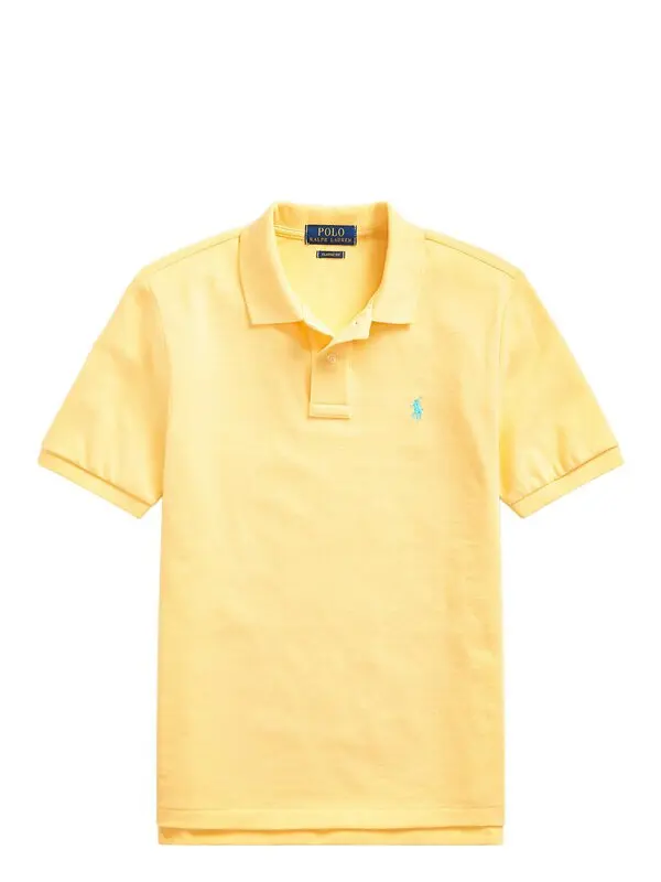 Ralph Lauren The Iconic Mesh Polo Shirt - Corn Yellow