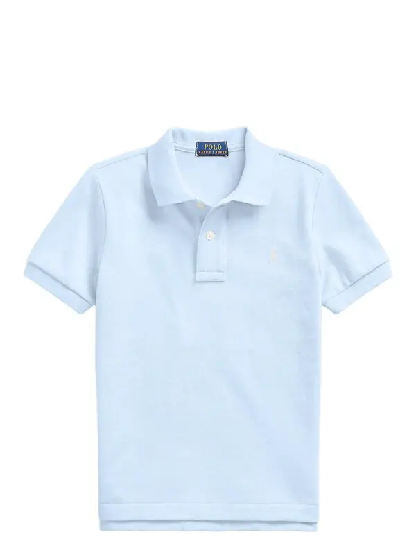 Ralph Lauren The Iconic Mesh Polo Shirt - Office Blue