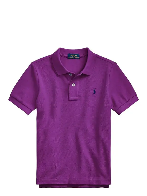 Ralph Lauren The Iconic Mesh Polo Shirt - Paloma Purple