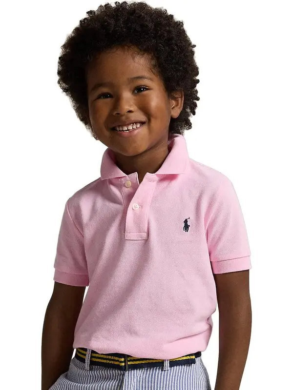 Ralph Lauren The Iconic Mesh Polo Shirt - Pink