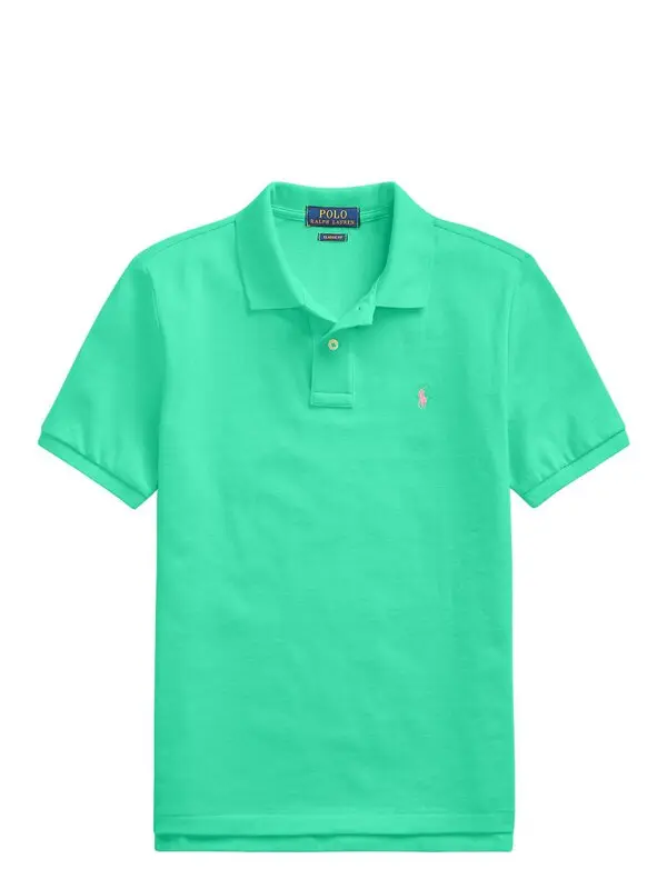 Ralph Lauren The Iconic Mesh Polo Shirt - Sunset Green