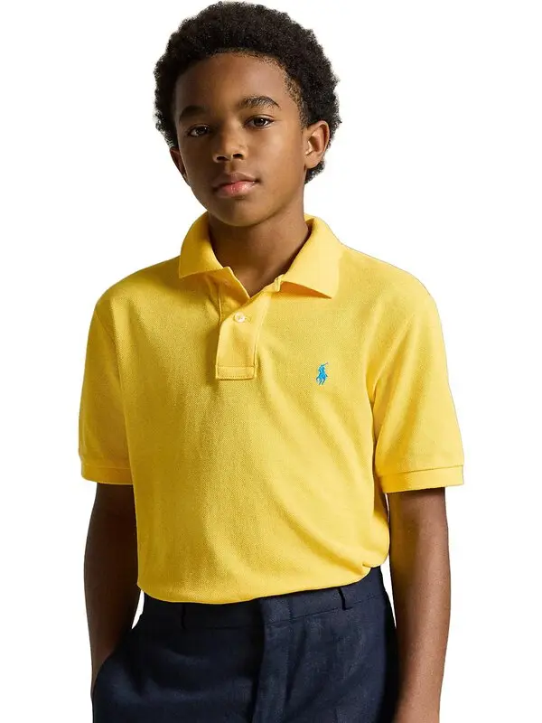Ralph Lauren The Iconic Mesh Polo Shirt - Yellowfin