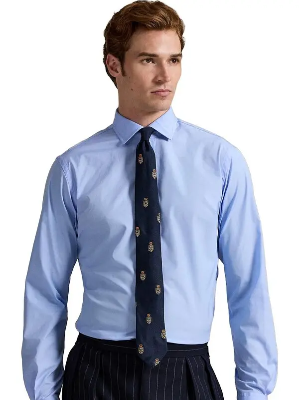 Ralph Lauren Custom Fit Poplin Shirt - Austin Blue
