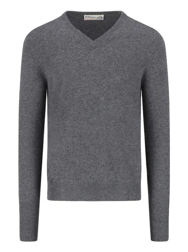 BALLANTYNE Cashmere Sweater - Grey