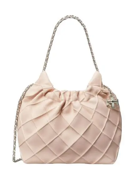 Tory Burch Fleming Mini Hobo Bag - Soft Pink