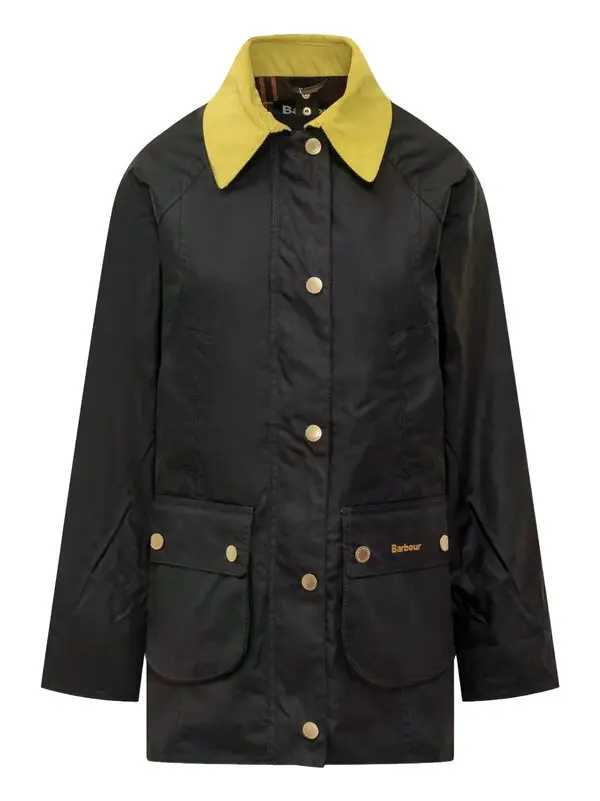 Barbour Contrast-collar Jacket - Black