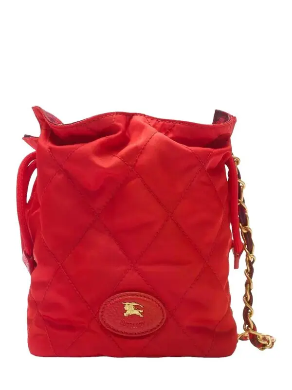 Burberry Horseshoe Mini Bag - Red