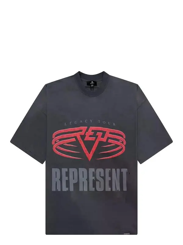 REPRESENT Graphic-print T-shirt - Grey