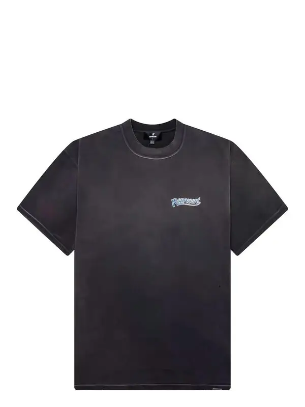 REPRESENT Logo-print T-shirt - Black
