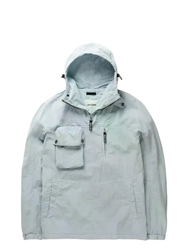 LEFT HAND Hooded Pocket Jacket - Blue
