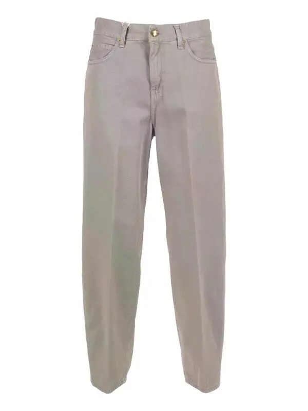 BRIGLIA 1949 Pressed-crease Trousers - Grey