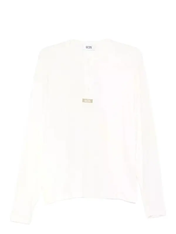 Gcds Long-sleeve T-shirt - Neutrals
