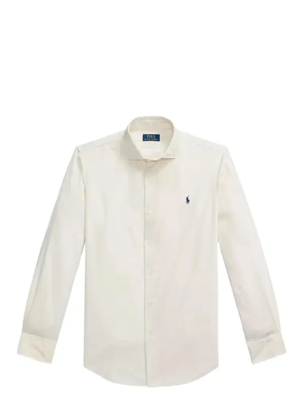 Polo Ralph Lauren Custom Fit Corduroy Long-sleeve Shirt - Neutrals