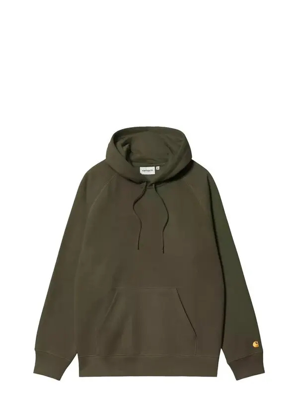 Carhartt Work In Progress Hooded Long-sleeved Sweatshirt - Green
