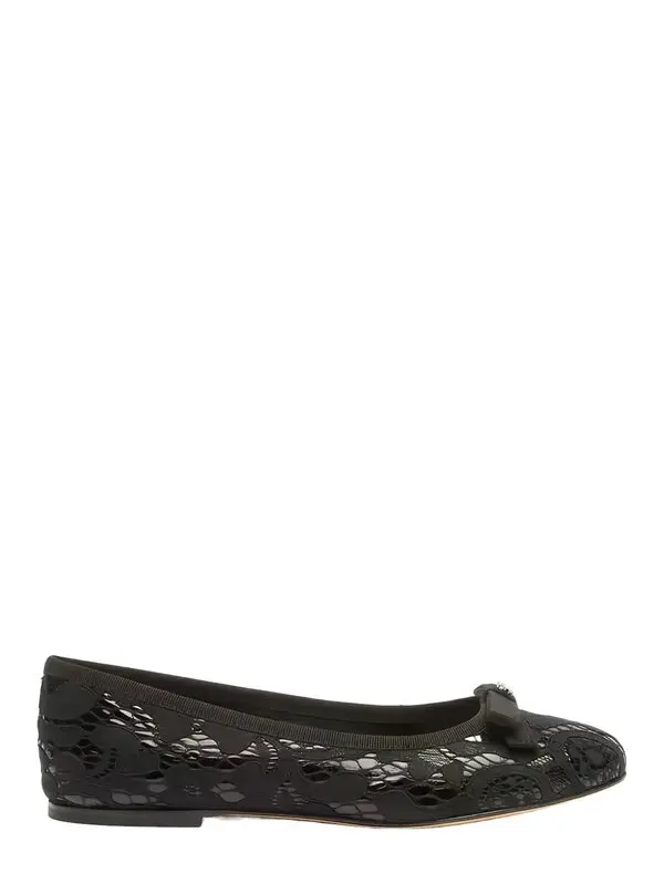 Casadei Liberty Ballerinas - Black