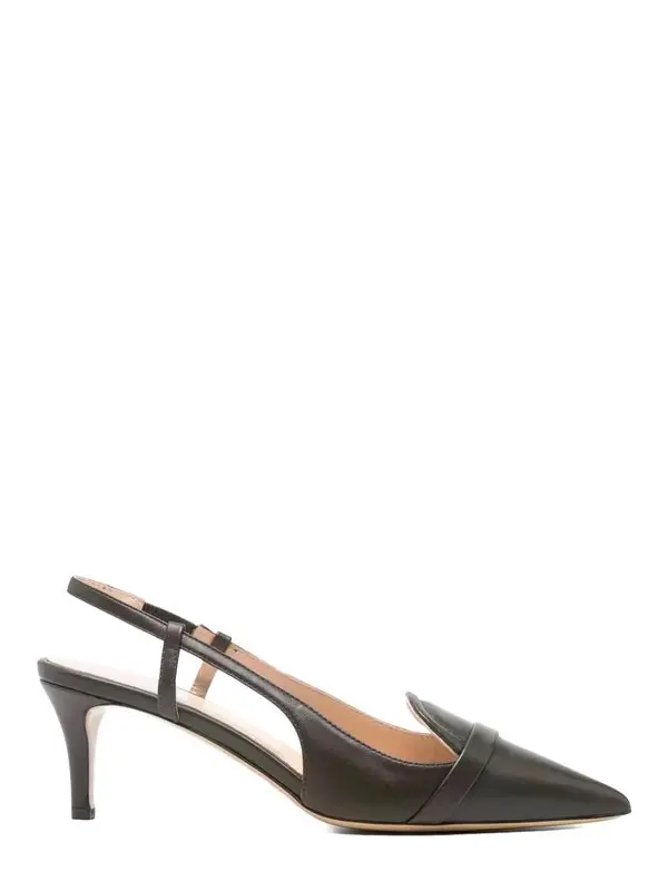 P.a.r.o.s.h Slingback Pointed-toe Pumps - Brown