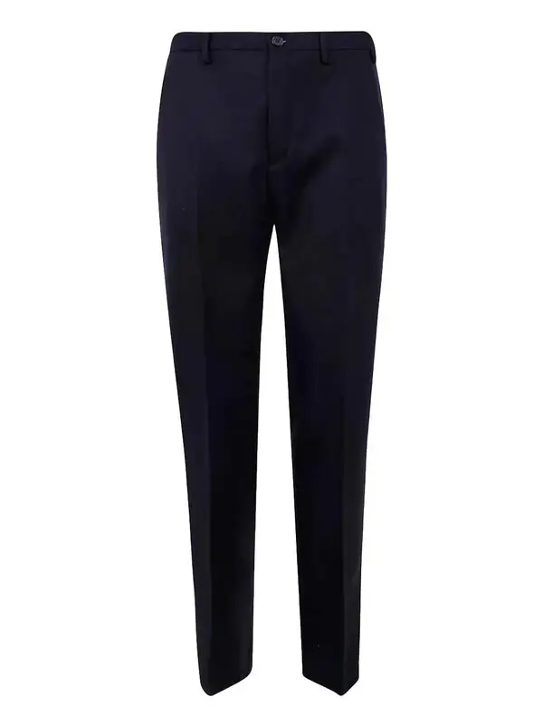 Incotex Pressed-crease Trousers - Blue