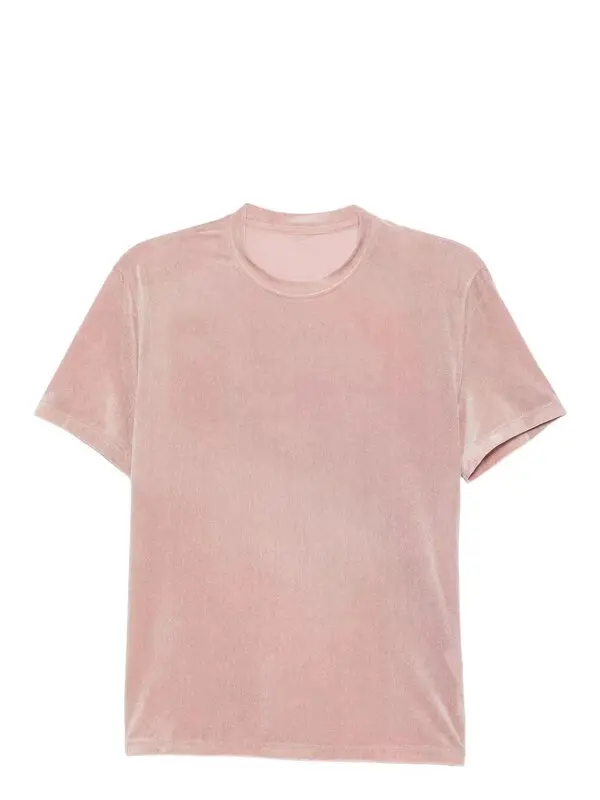 SYSTEM Velvet T-shirt - Neutrals