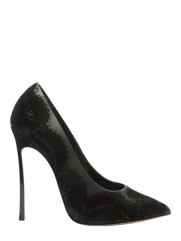 Casadei 120mm Blade Lingerie Heeled Pumps - Black