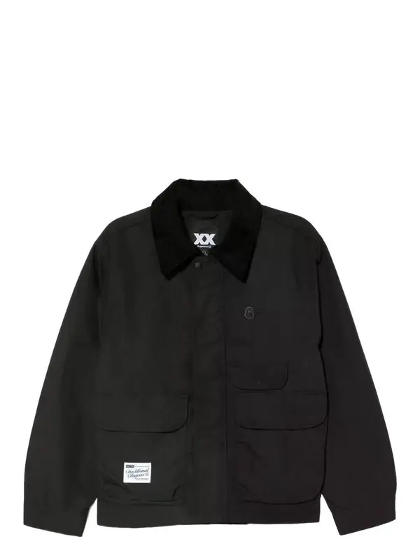 FINGERCROXX Logo-embroidered Jacket - Black