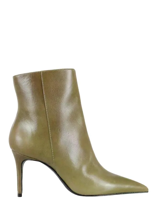 Schutz Pointed-toe Zip-fastening Boots - Green