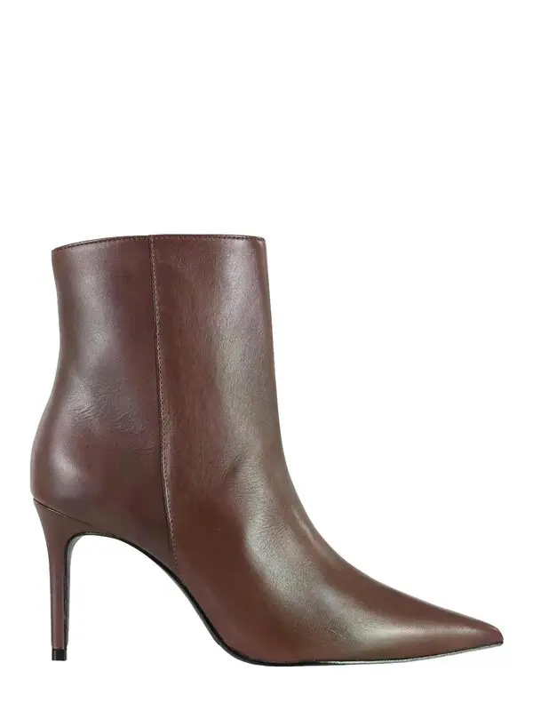 Schutz Pointed-toe Zip-fastening Boots - Brown