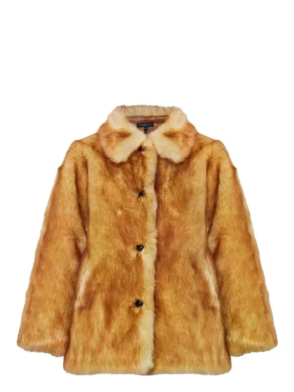 Rag & Bone Brenna Faux-fur Jacket - Brown