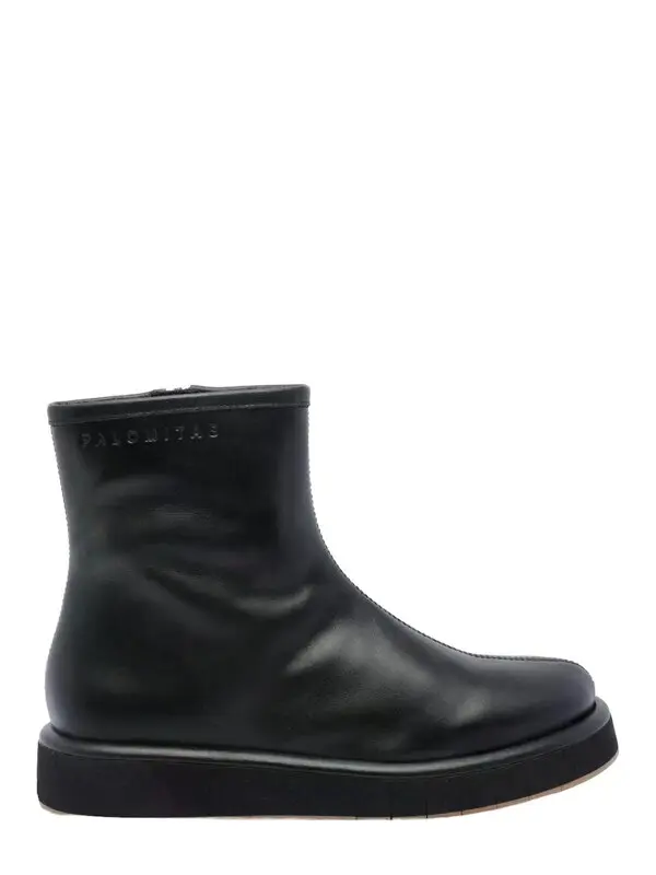 PALOMA BARCELO Alison Platform Zip Boots - Black