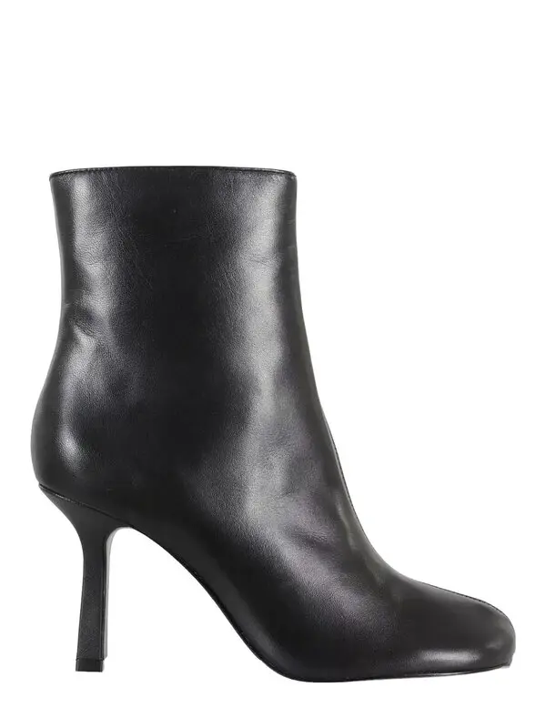Schutz Leather Ankle Boots - Black