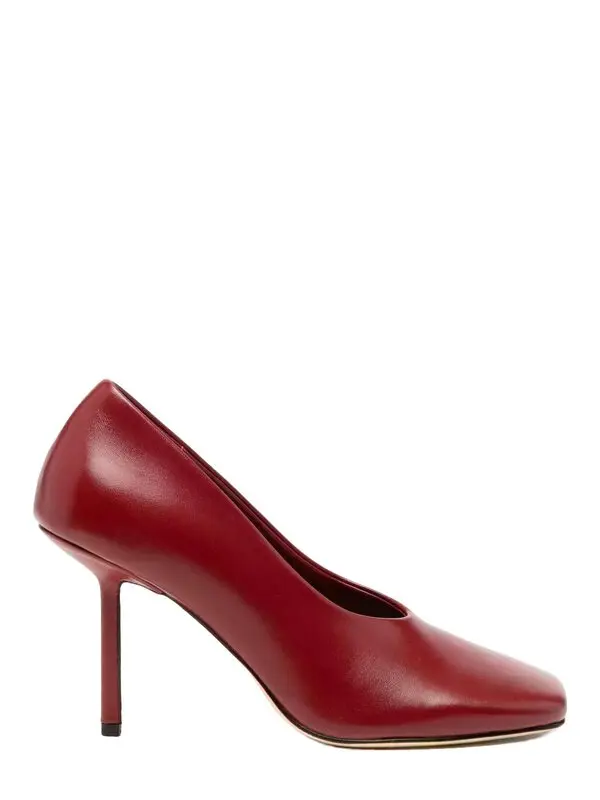 Studio Amelia 90mm Sierra Pumps - Red