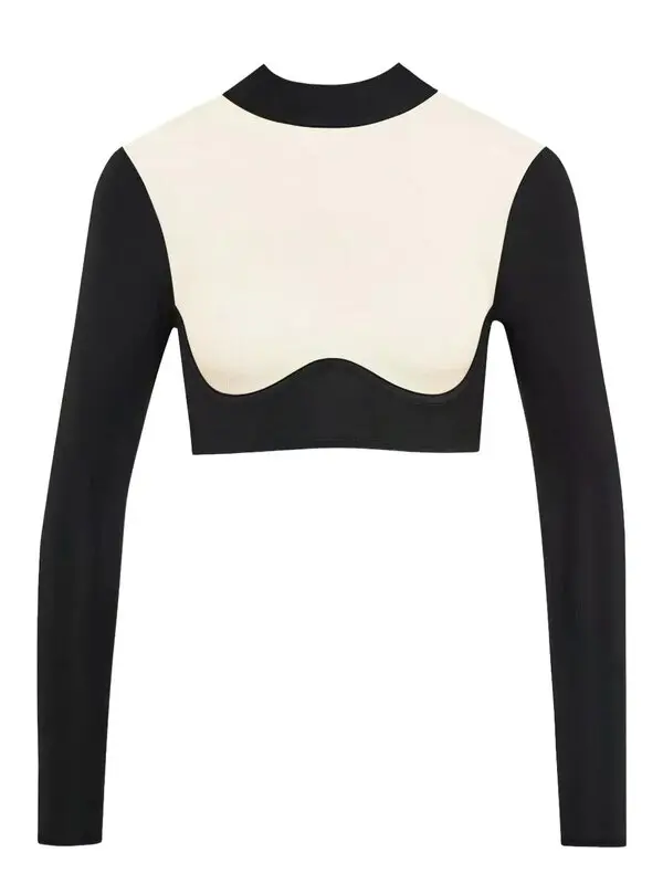 MAISON CLOSE Pure Tentation Long-sleeve Top - Black