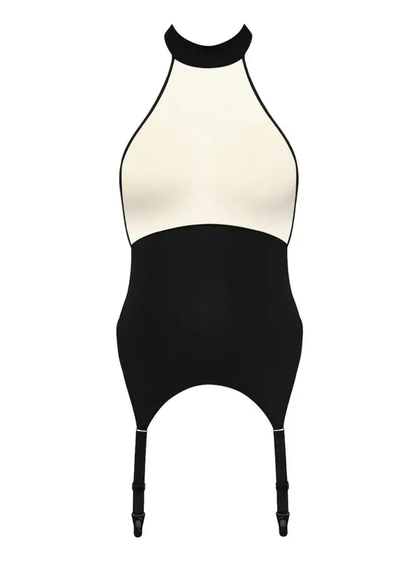 MAISON CLOSE Pure Tentation Bodysuit - Black