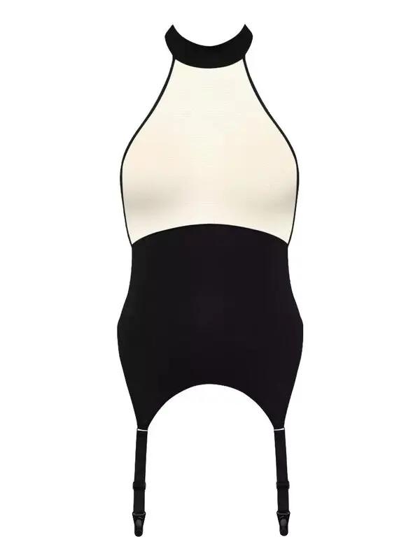 MAISON CLOSE Pure Tentation Bodysuit - Black