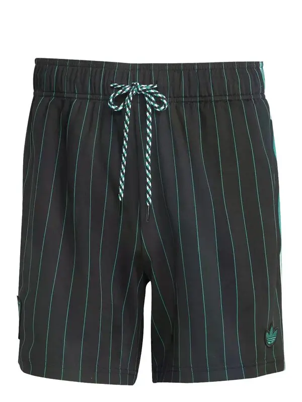 Adidas Striped Shorts - Black