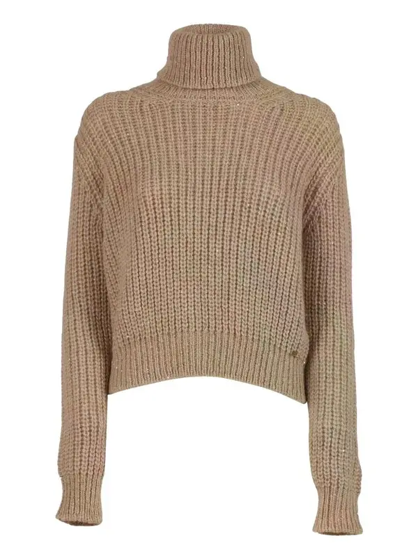 FAY Dolcevita Sweater - Brown