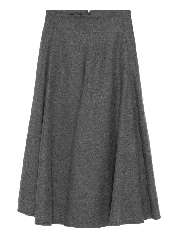 SUSANNE BOMMER A-line Midi Skirt - Grey