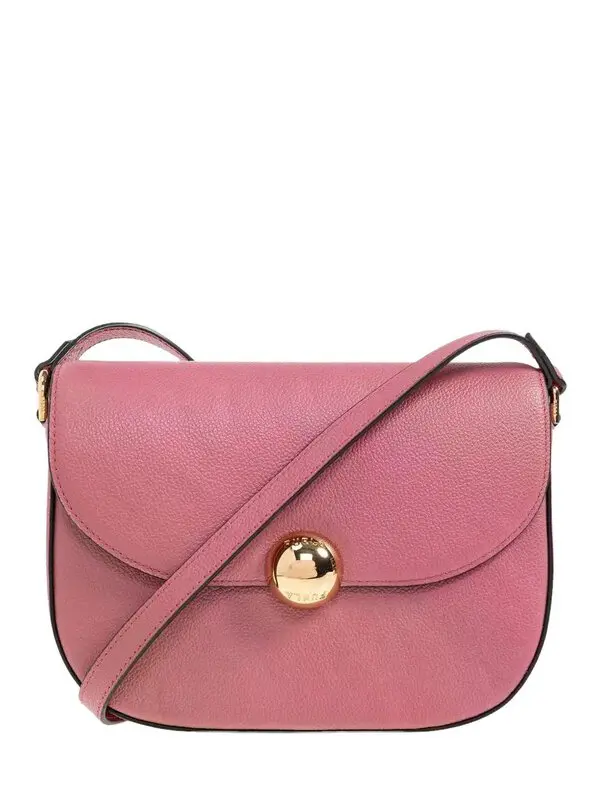 Furla Circular-embellished Crossbody Bag - Pink
