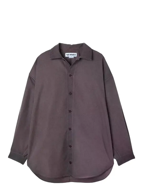 Sunnei Mega Wool Shirt - Brown
