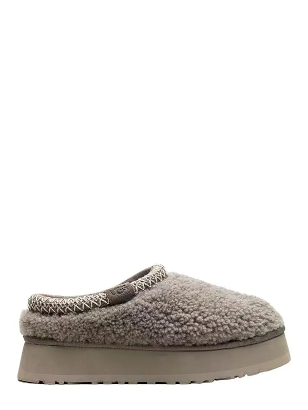 UGG Tazz Maxi Curly Slippers - Grey