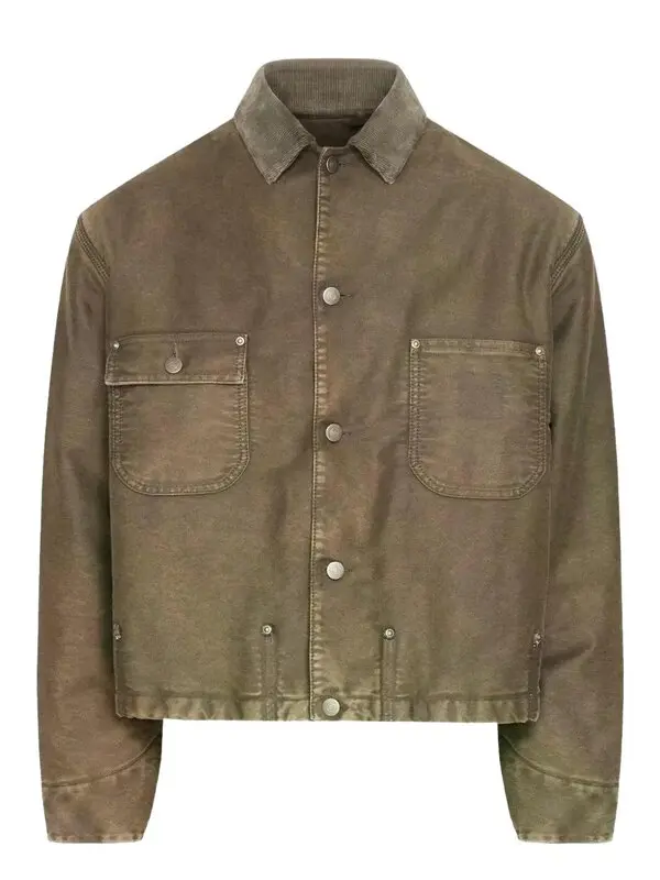 MAISON MARGIELA Corduroy-collar Jacket - Brown