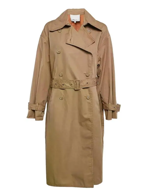 3.1 Phillip Lim Double-breasted Trench Coat - Neutrals